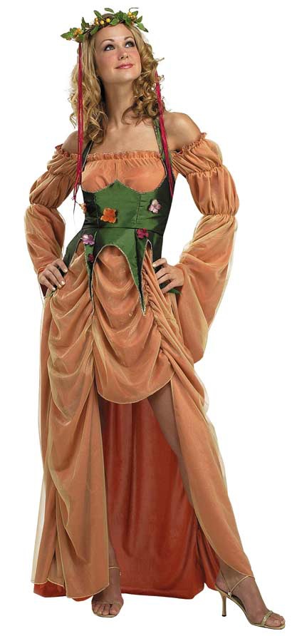 Mother Nature Goddess Of The Earth Adult Costume Mr Costumes